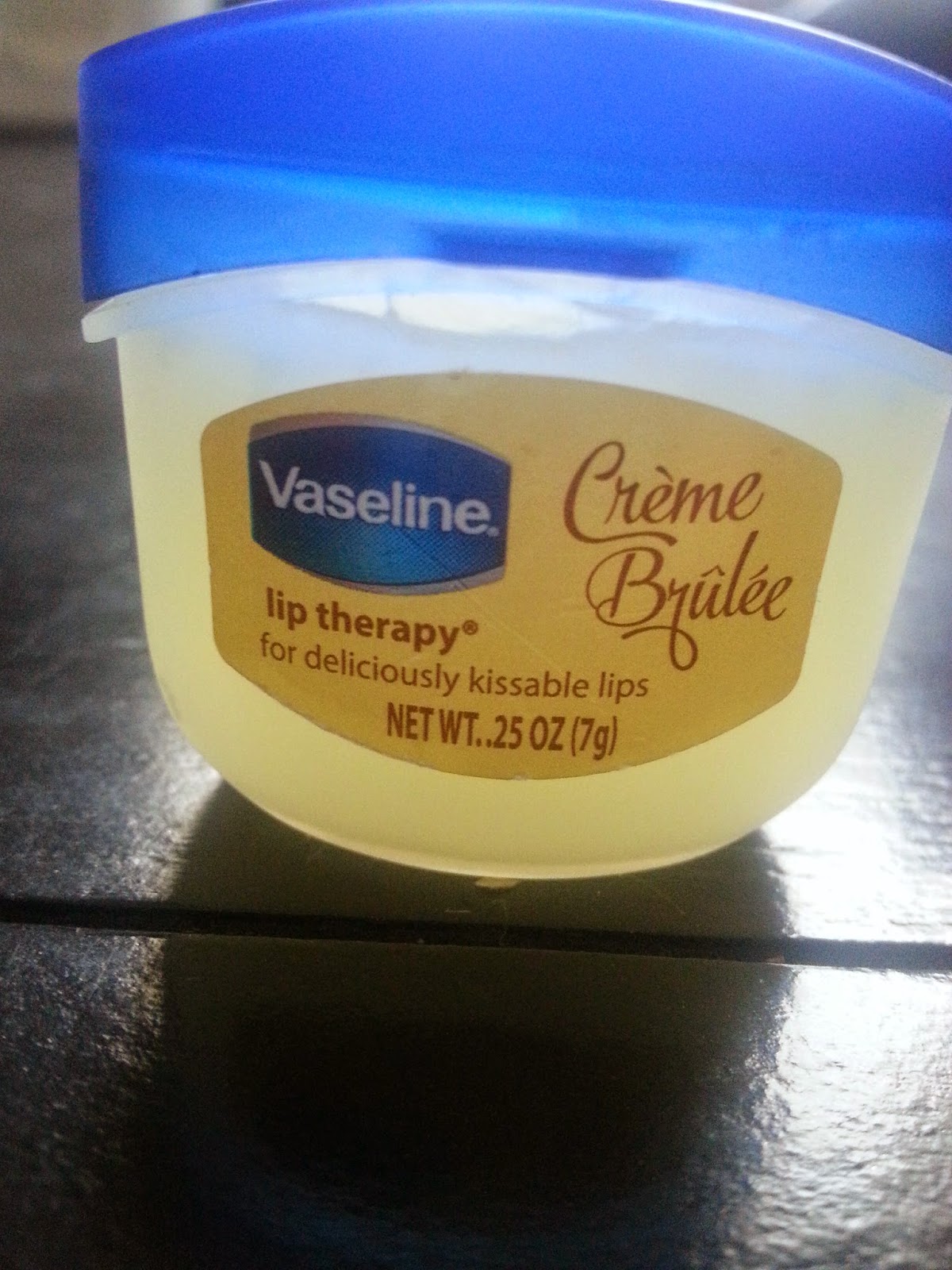 Makeup in the Morning: Vaseline Creme Brulee Lip Therapy Review