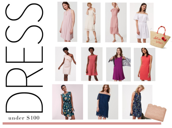 Spring Dresses at the LOFT - The Blondissima