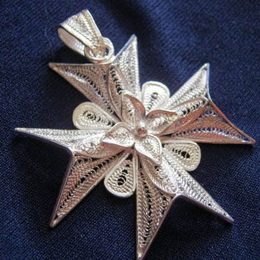 Inspirations: 9K Gold and Sterling Silver Hand Crafted Filigree ...