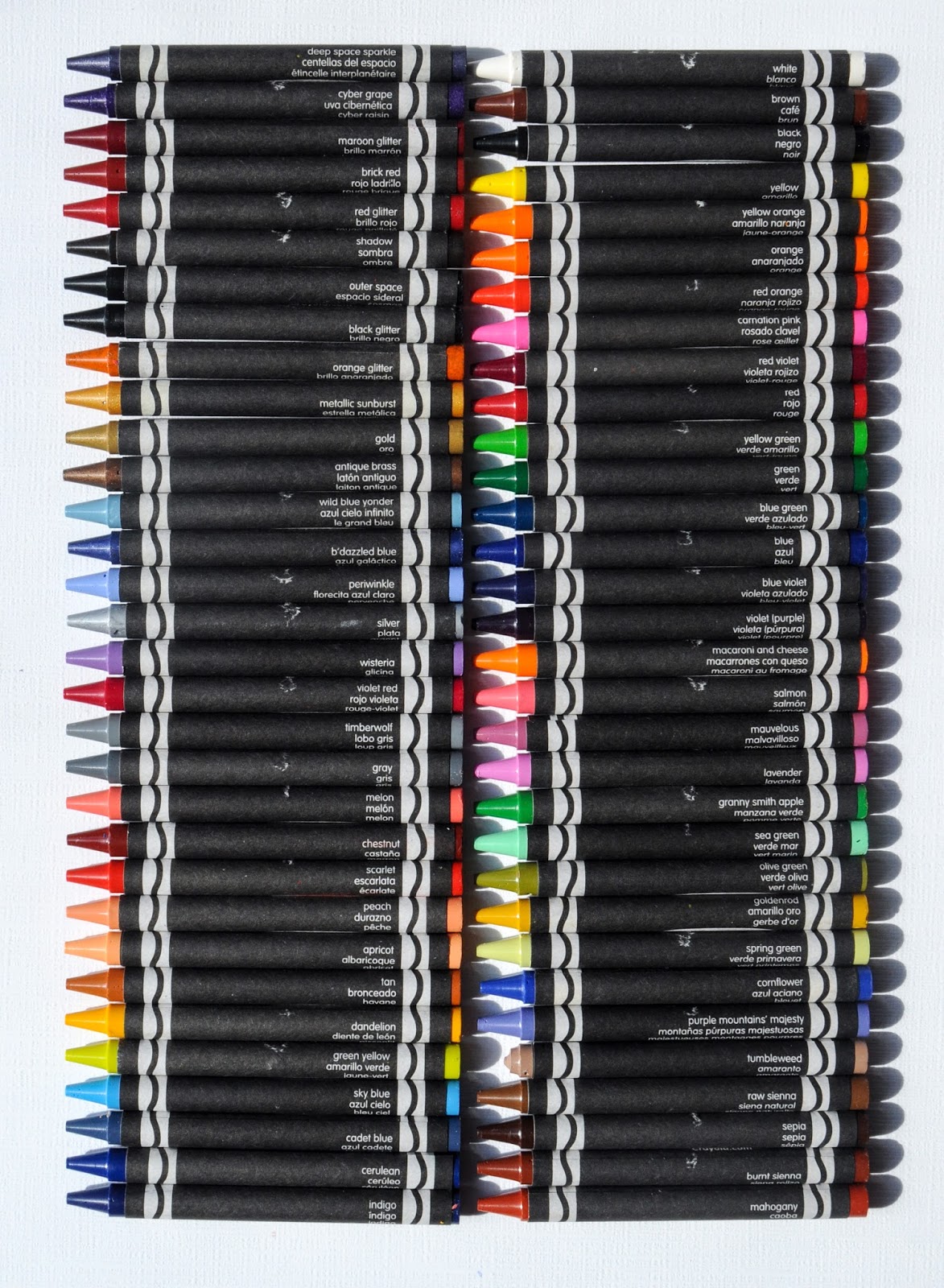 Crayola 64 Count Star Wars Crayons: What's Inside the Box | Jenny's ...