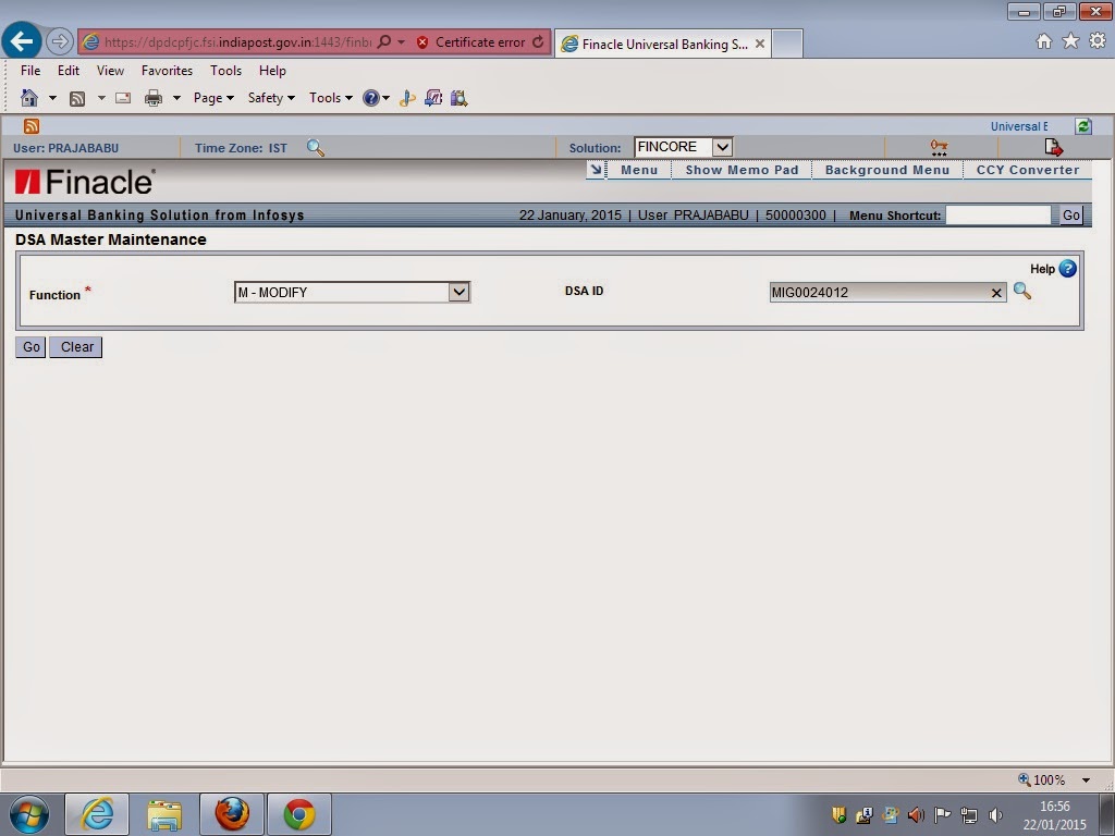 Linking KVP scheme code for SAS agents in DOP Finacle - POFINACLEGUIDE