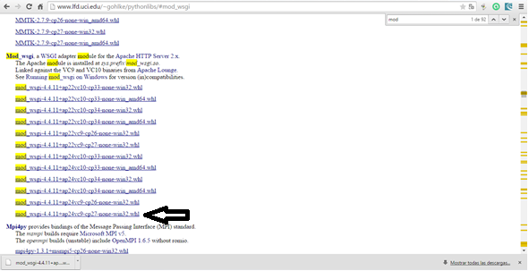 Cómo ejecutar Django con mod_wsgi y Apache en un entorno virtual Python ...
