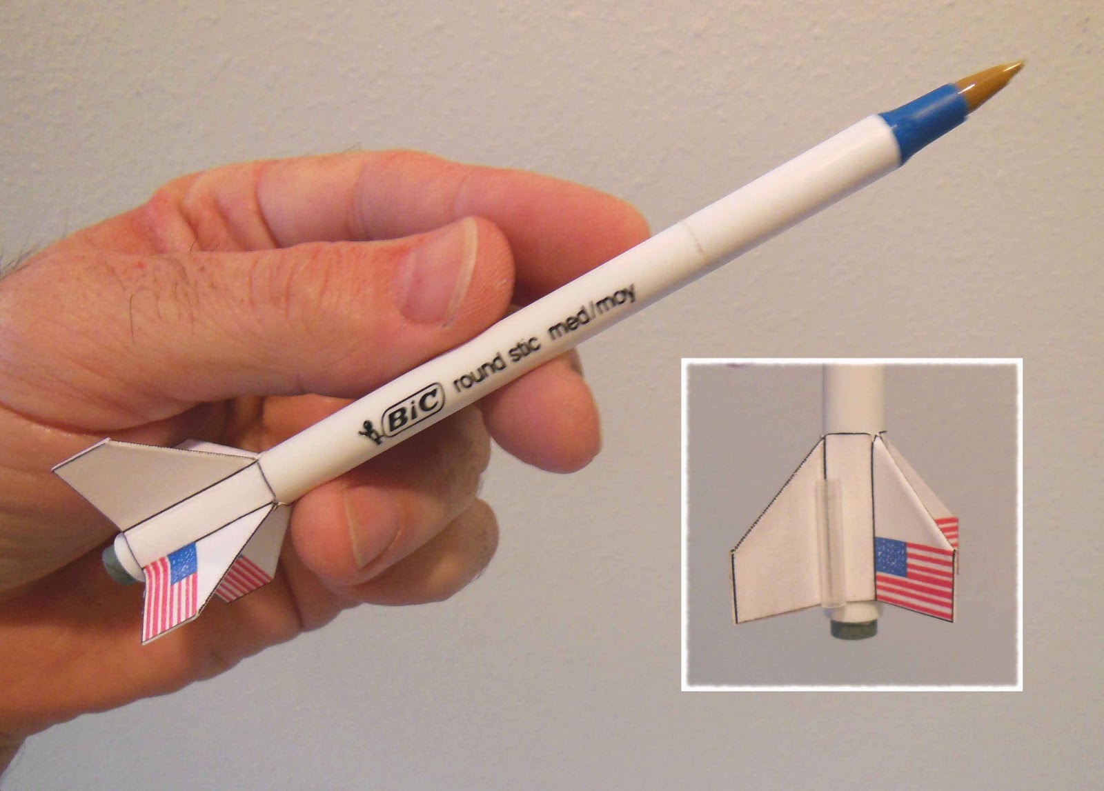 Model Rocket Building: Art Applewhite MMX Bic Pen Rocket Build, Part 6 ...