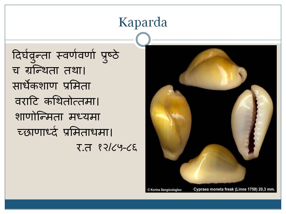 Ayurveda PPT: Identification of Sadharana Rasa & Sudha Varga