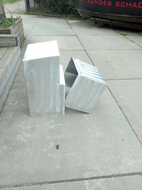 Superlas: Aluminium stuurconsole met motorkist