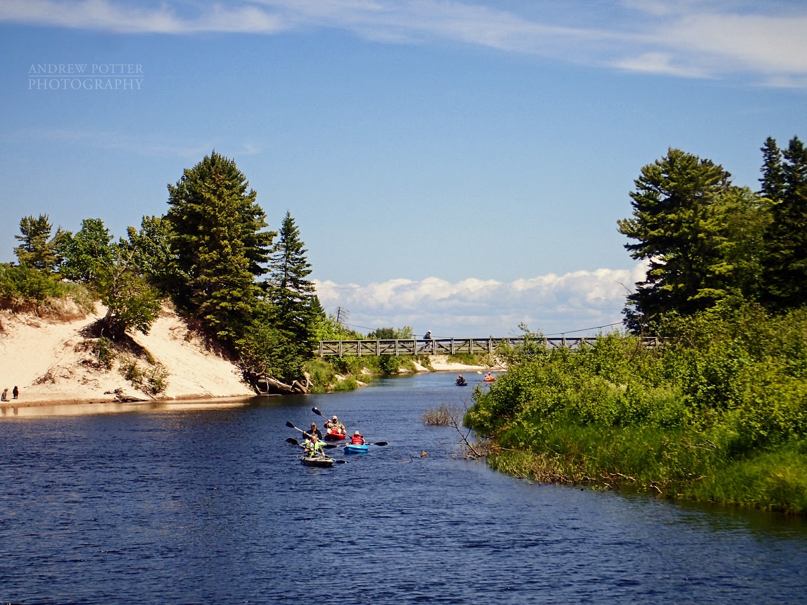 Andrew Potter Photo Blog: Mouth of Two Hearted River State Forest