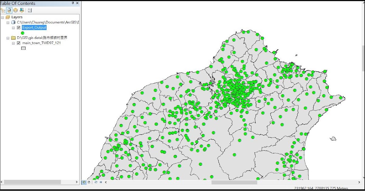 Let's learn GIS: SHP 空間結合 Spatial Join