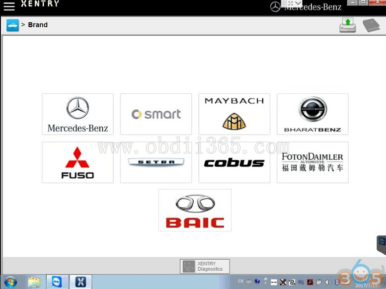 2018.9 MB STAR Xentry ajoute le logiciel HHT-WIN