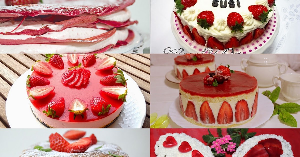 JULIA Y SUS RECETAS: 6 deliciosas tartas con fresas