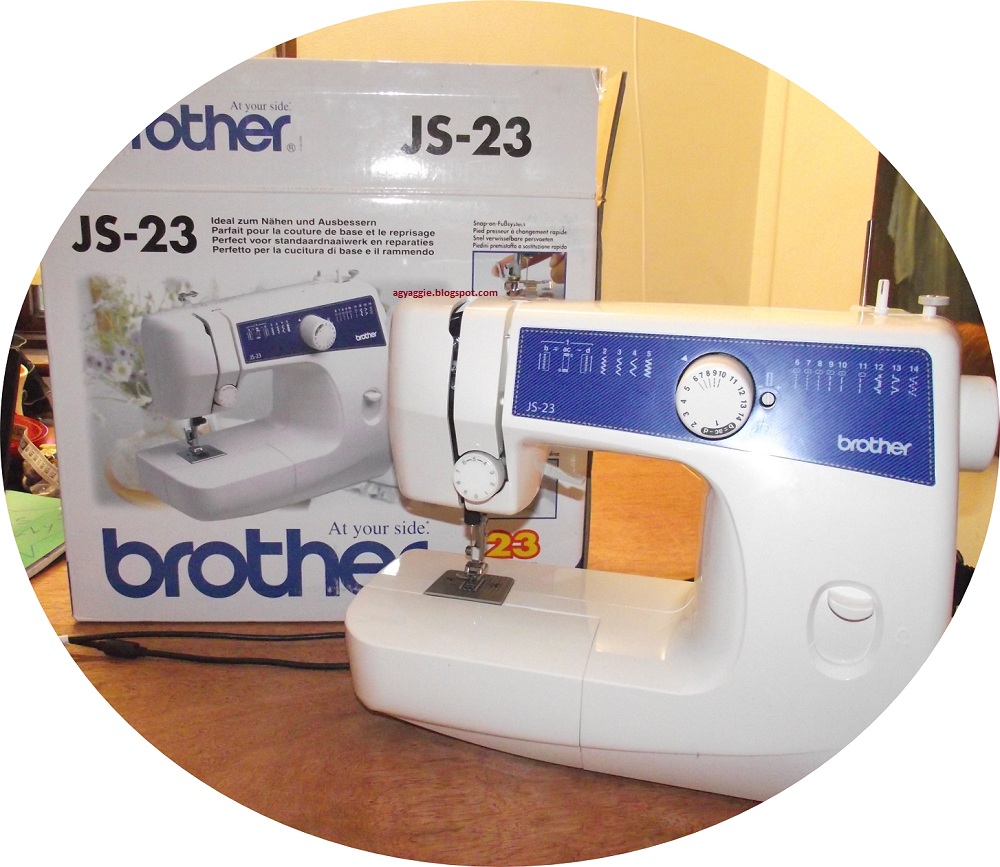 Šujmašīnas un ne tikai...: Brother JS-23 (apskata autore - Aggie)