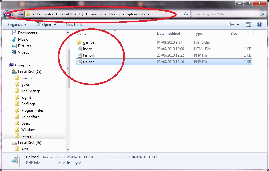 Belajar Dasar Pemrograman Komputer : upload menggunakan php dan mysql