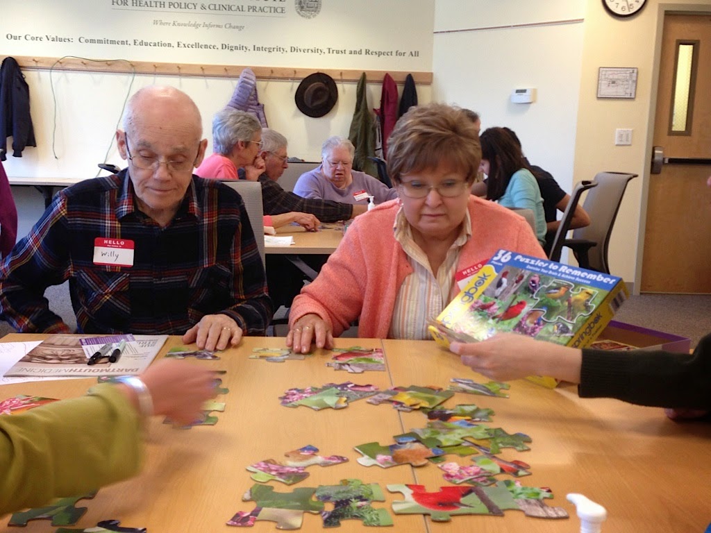 Puzzles To Remember: Upper Valley Memory Cafe