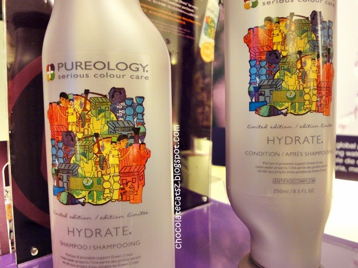 Chocolate Cats: Pureology Save Water Give Water Campaign 2013