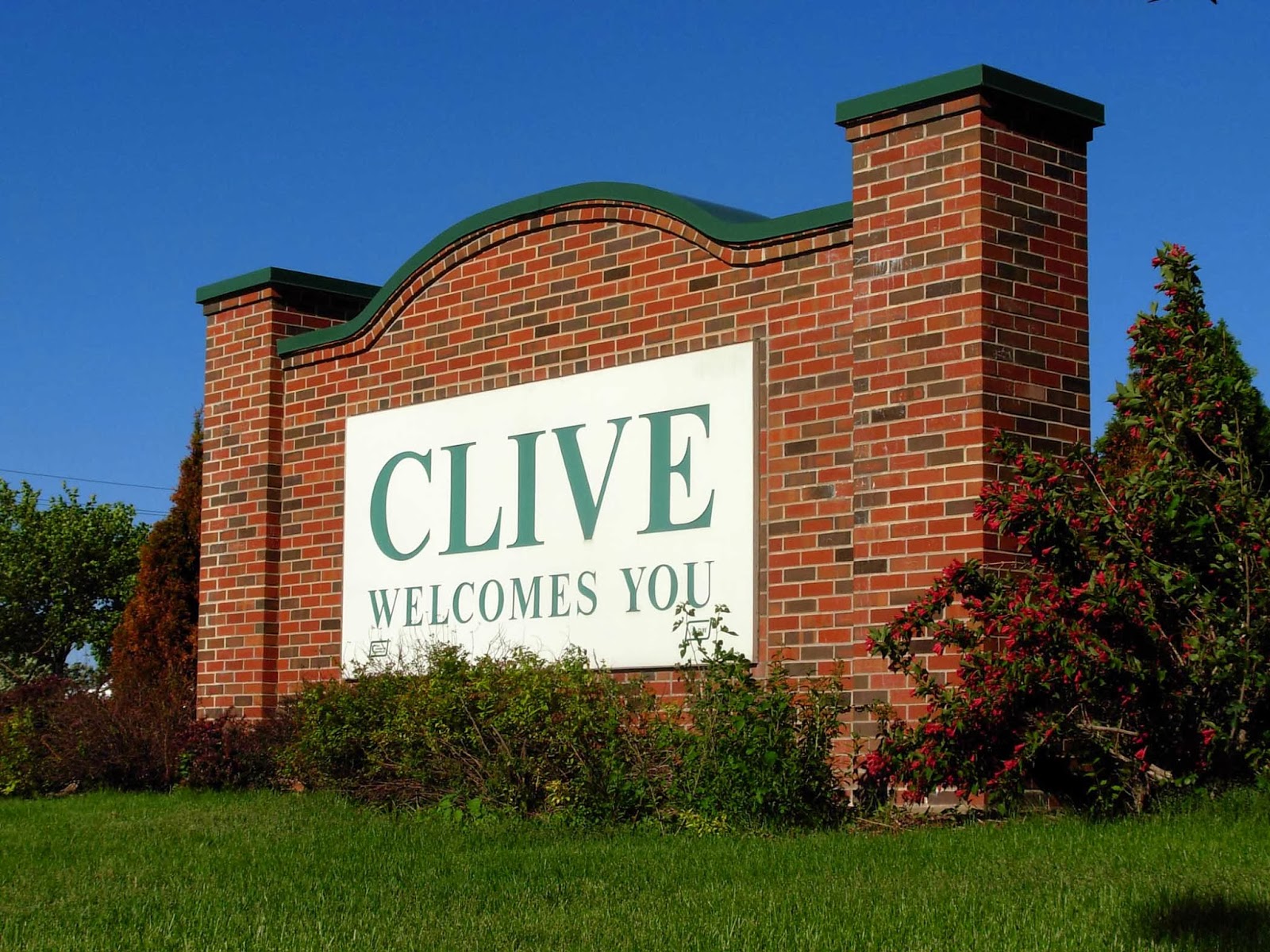 Geographically Yours Welcome: Clive, Iowa