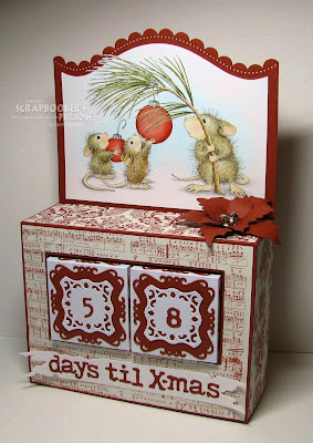 Paper Stamp Scissors: Countdown Calendar Tutorial