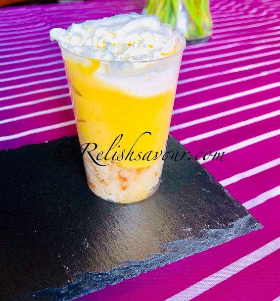 Egg-less Mango Mousse Shots