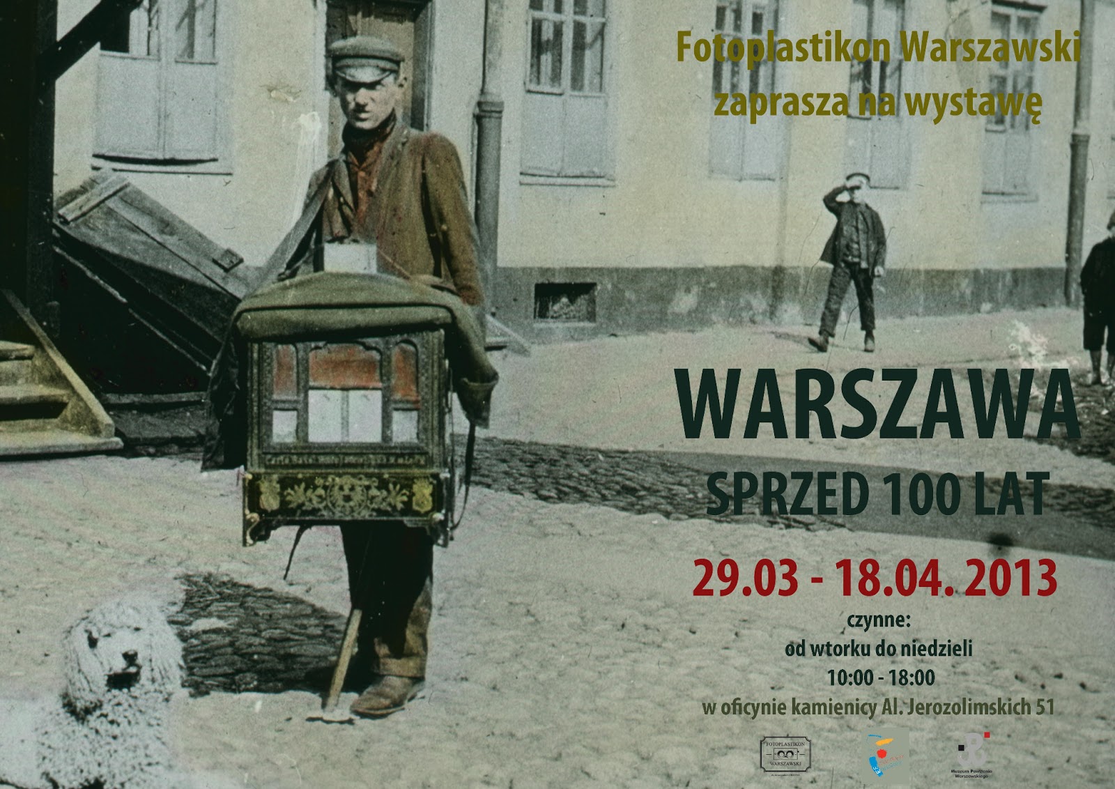 Fotoplastikon Warszawski: WARSZAWA SPRZED 100 LAT