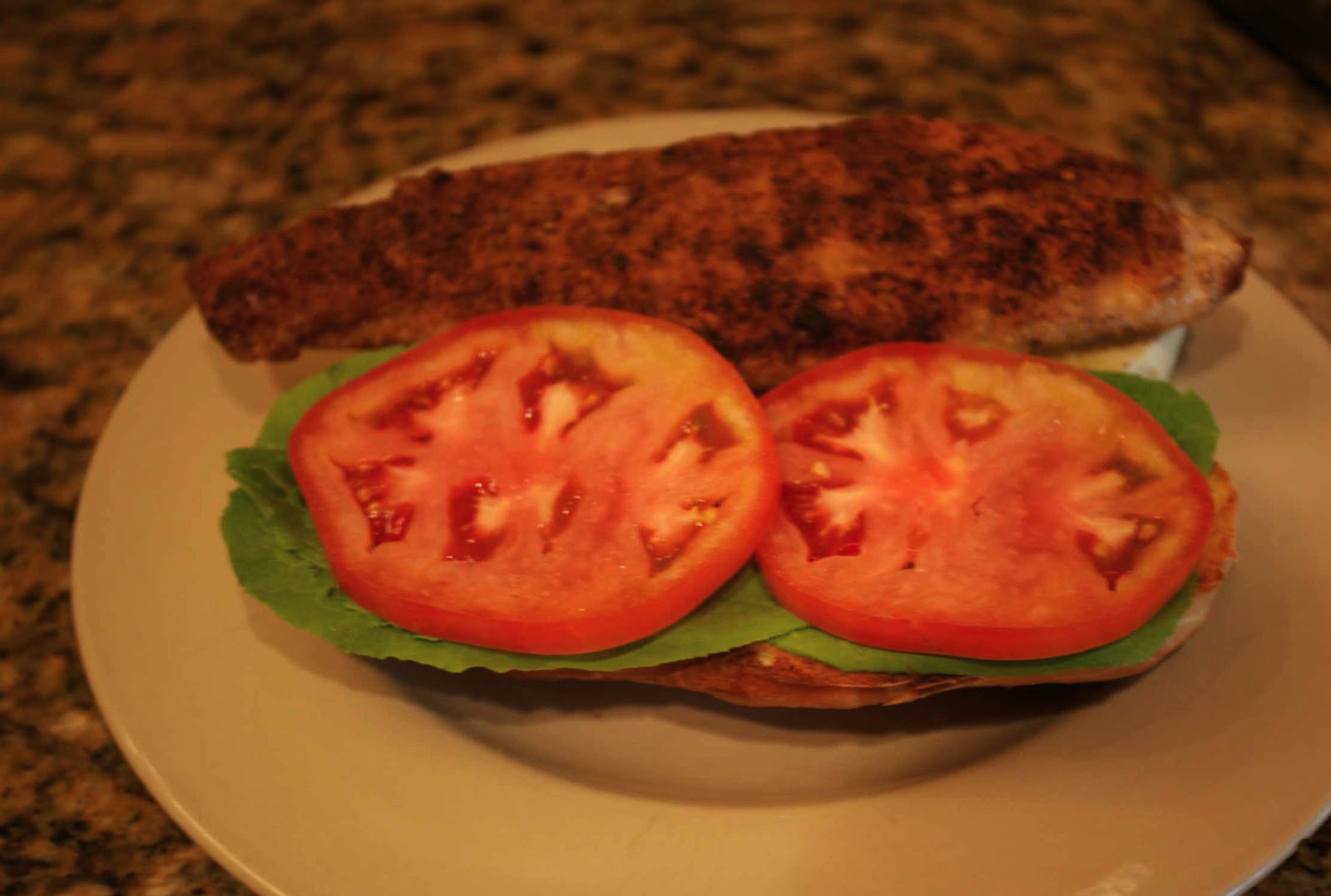 Red Snapper Fish Sandwiches