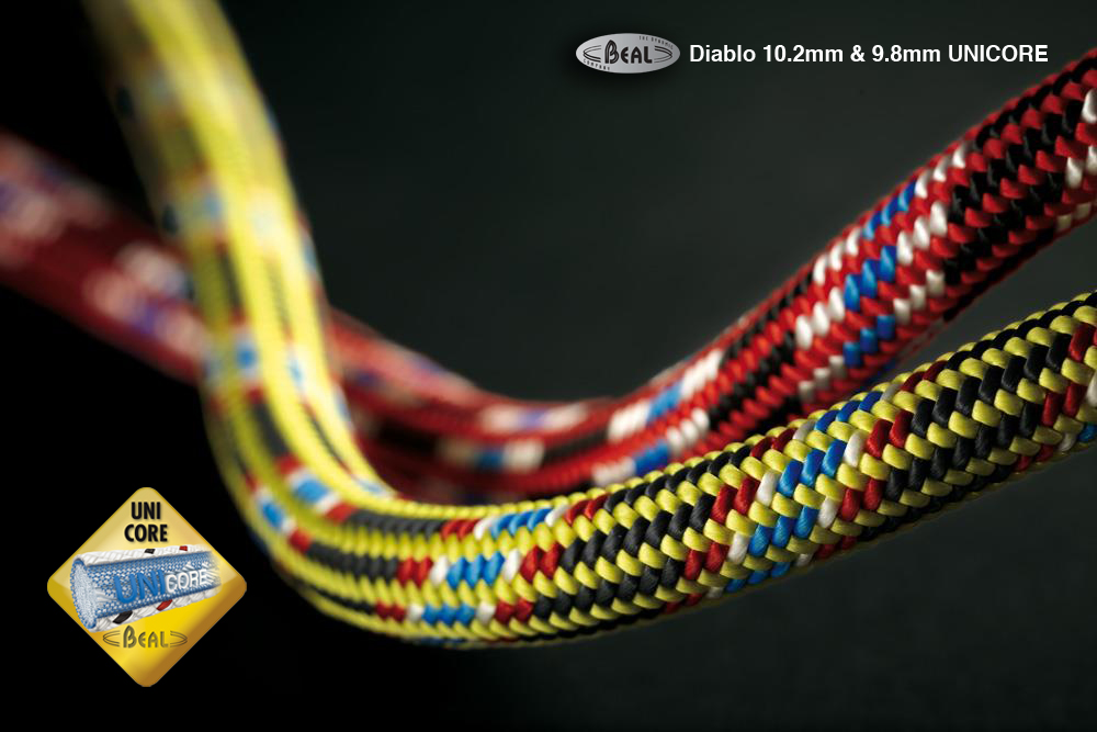 Everything For The Outdoors: Beal Unicore Climbing Ropes