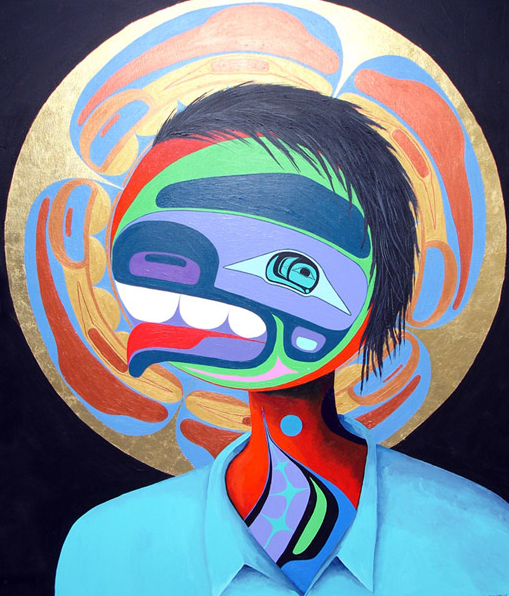 Lawrence Paul Yuxweluptun, contemporary native figure painting ...