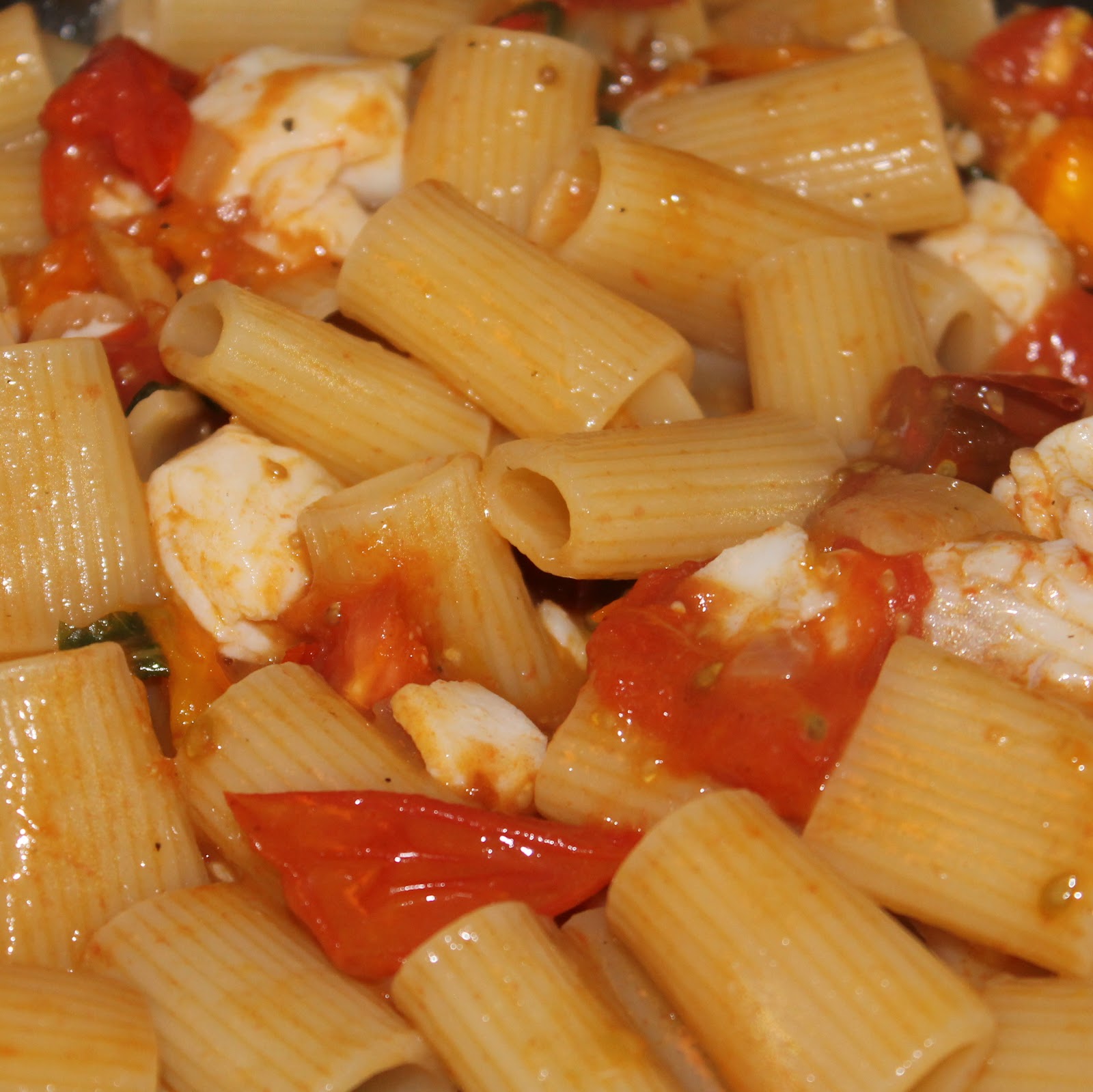 Rigatoni with Halibut, Tomato, and Basil | I Can Cook That