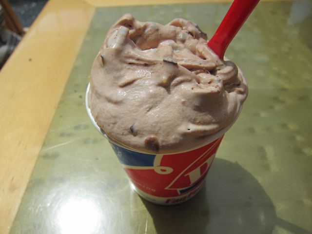 Frozen Friday: Dairy Queen - Salted Caramel Truffle Blizzard