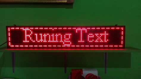 Running Text LED