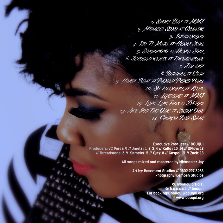 Welcome to Olori Wendy's Blog: BOUQUI UNVEILS DOUBLE ALBUM TRACKLIST ...