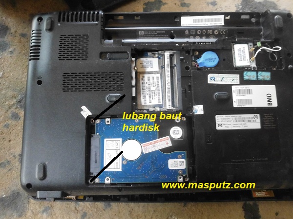 Cara Memasang Hardisk SATA Internal Laptop - Masputz.com