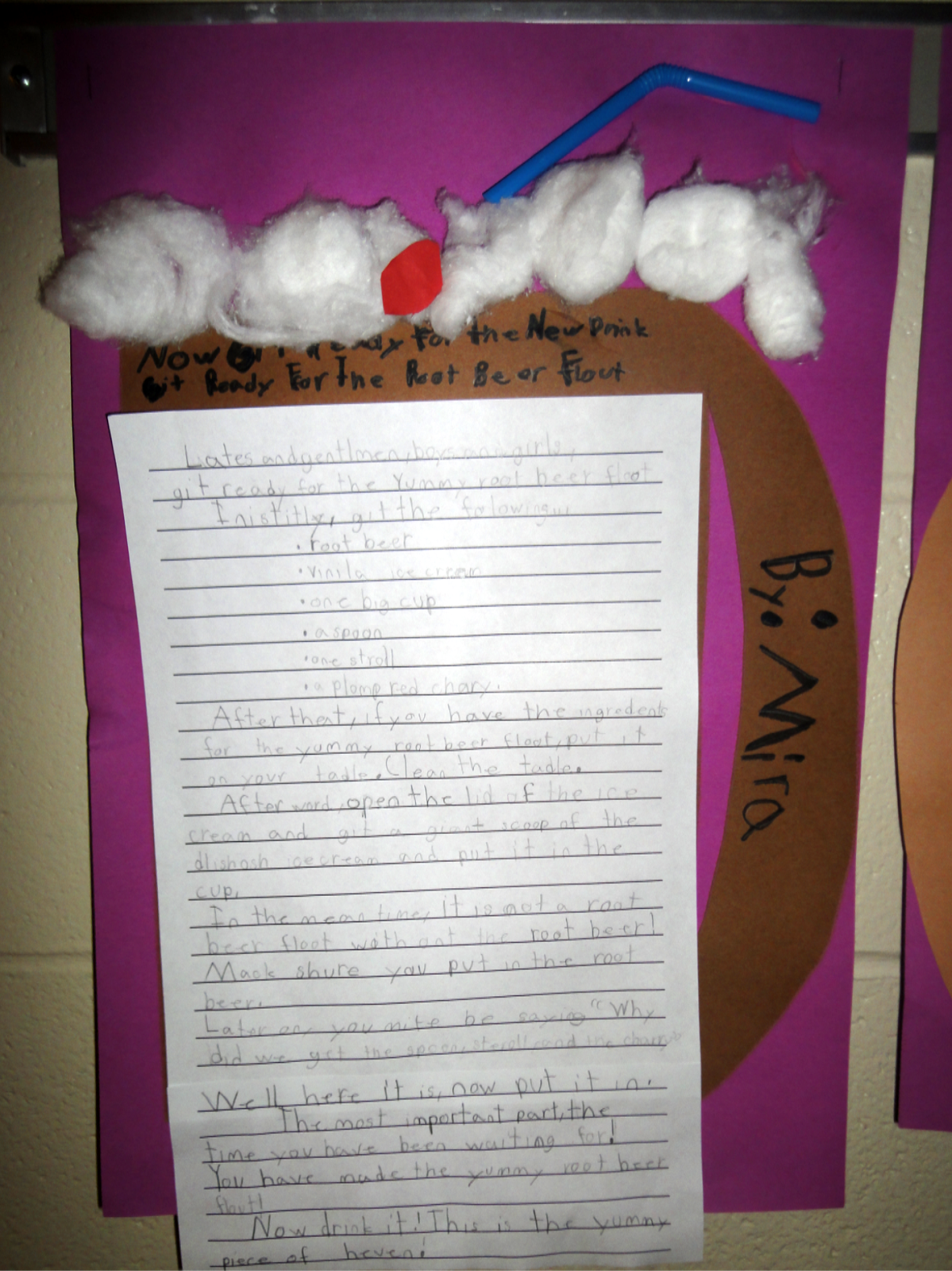 Whoooo's Ready To Teach: How To Writing - Root Beer Floats