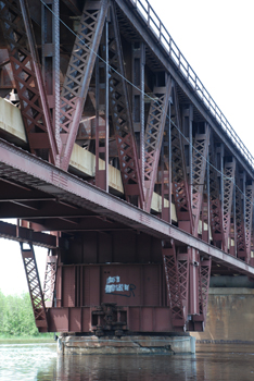 Industrial History: CN/DM&IR 1916 Bridge over St. Louis River at Oliver, WI