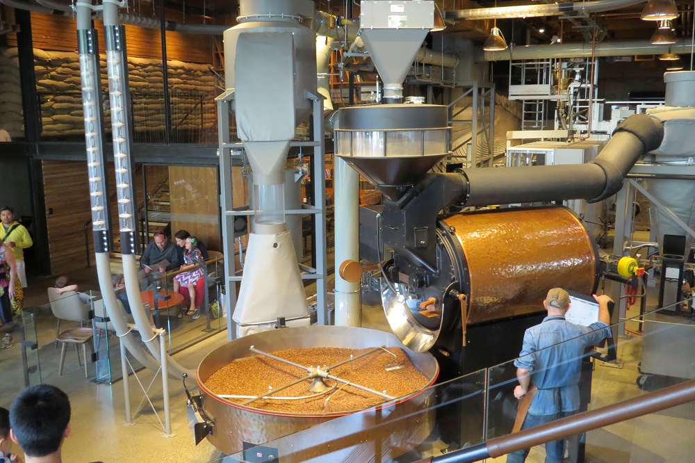 Cool Roasters at Starbucks Reserve Roastery & Tasting Room - Traveling ...
