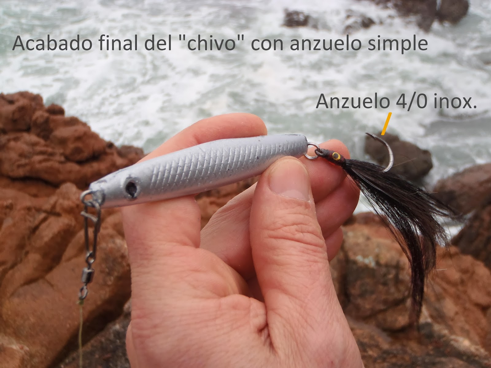 solorobalizas: Vídeo HD: Montaje del anzuelo simple en los “Chivos”