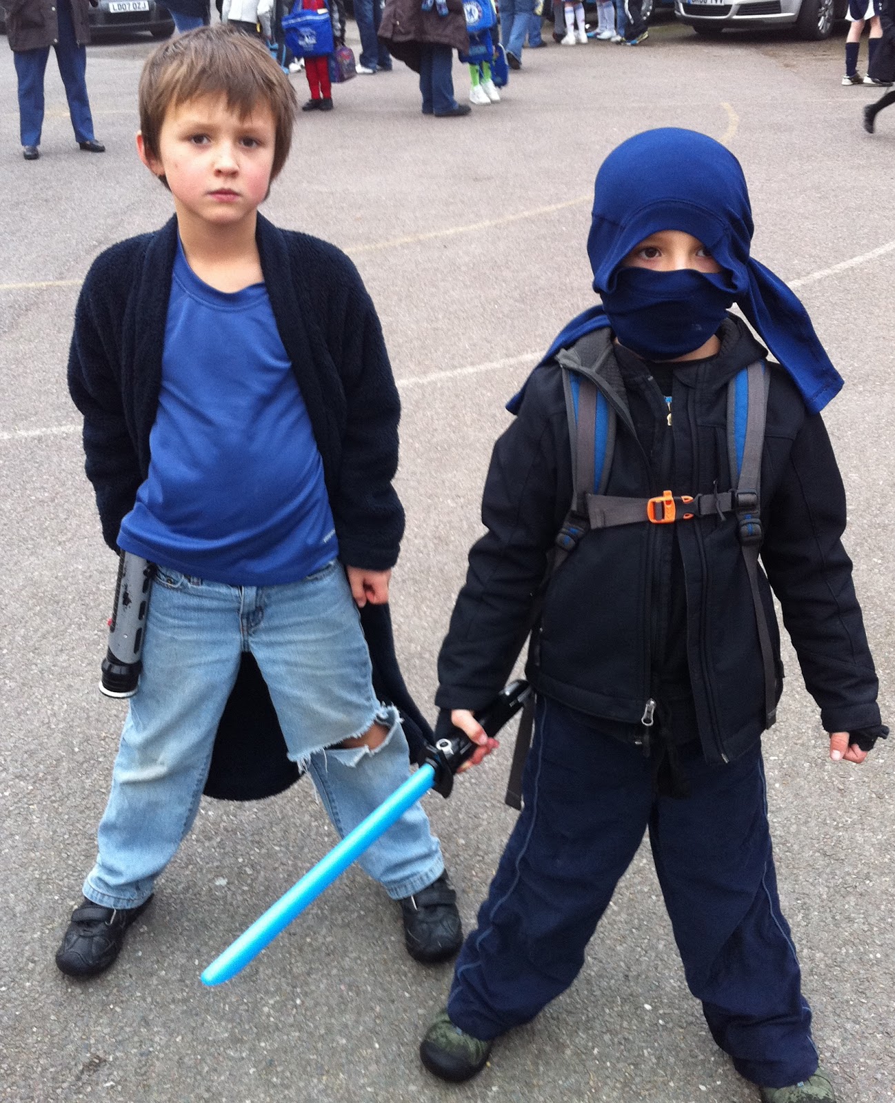 AN AMERICAN MOM ABROAD: Going commando on Mufti Day