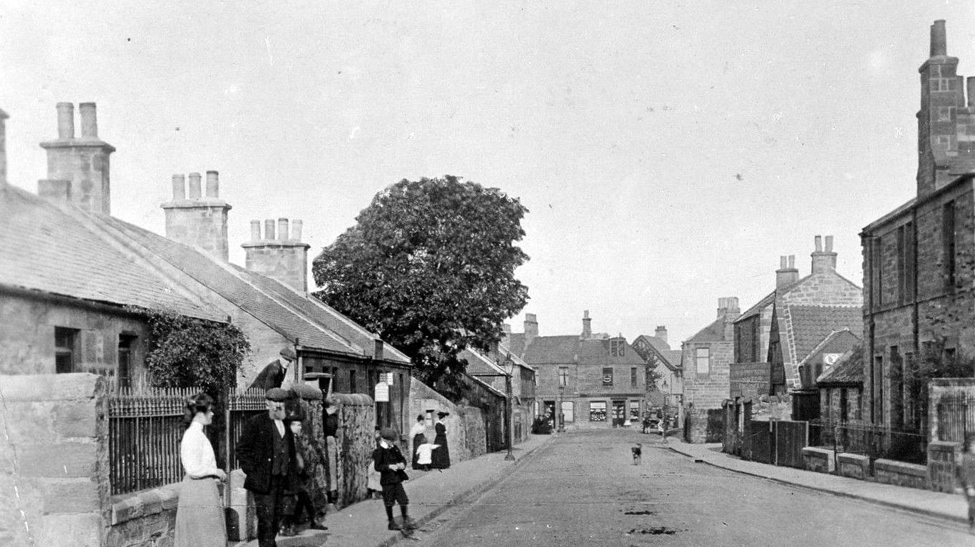 Tour Scotland: Old Photographs Polton Street Bonnyrigg Scotland
