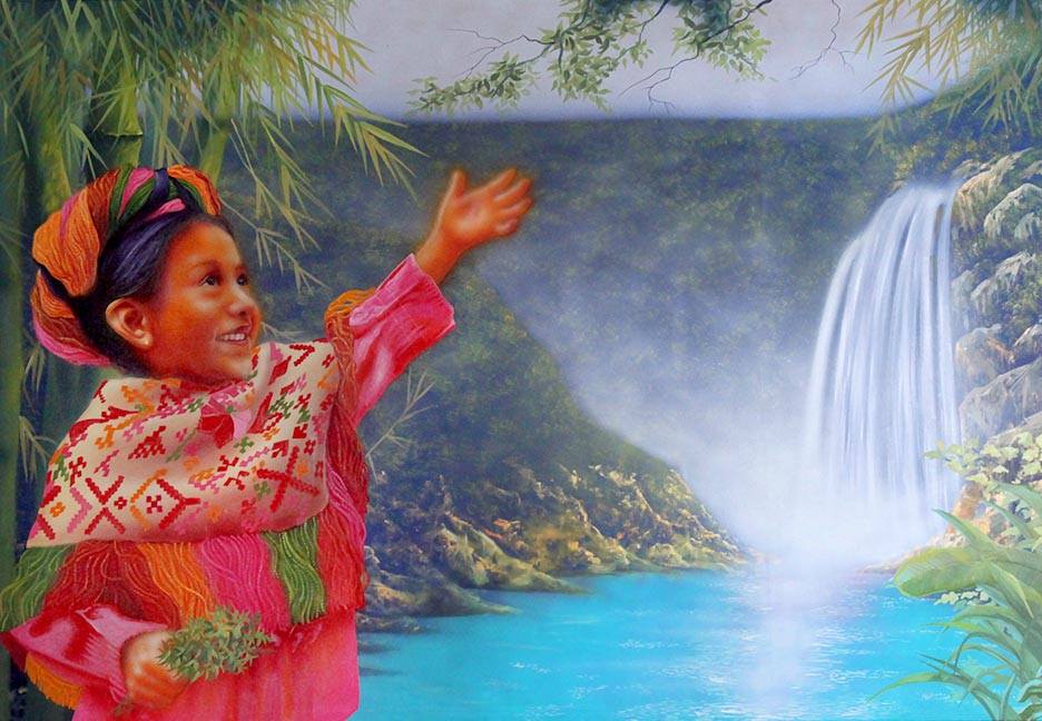 Vallestar: Expo de pinturas tének en el Congreso