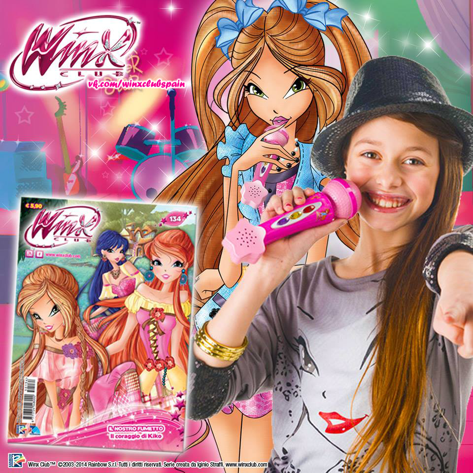 Promo de la Winx Club Magazine 134 en Italia ~ My Winx Club-Pretty!*.