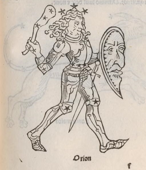 Earth and Space News: Orion’s Shield Asterism in Orion the Hunter ...