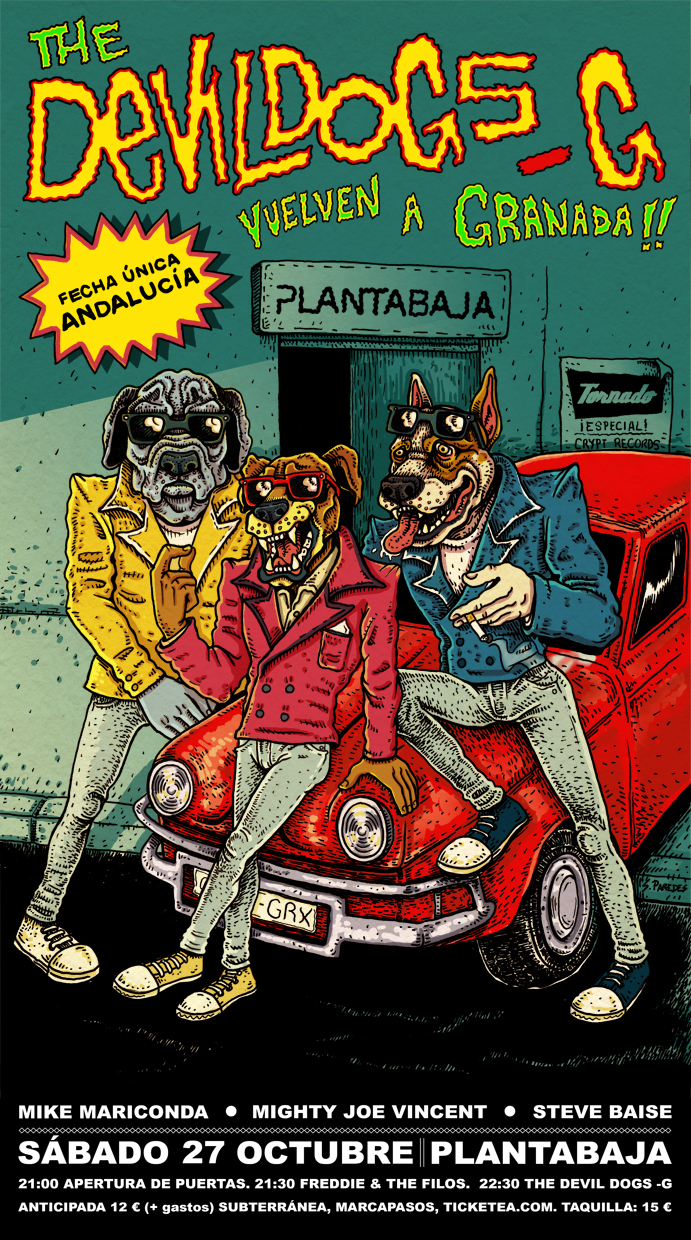Santiago Paredes: The Devil Dogs vuelven a Granada!!