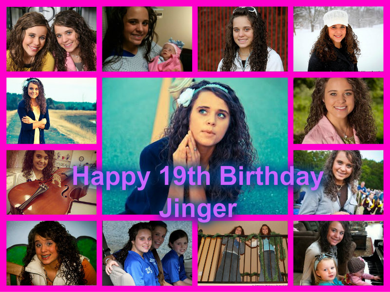 Duggar Fan Forever Fan Blog: Jinger Duggar Turns 19