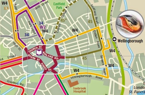 Public Transport Experience: Wandering Woefully W(r)ound Wellingborough