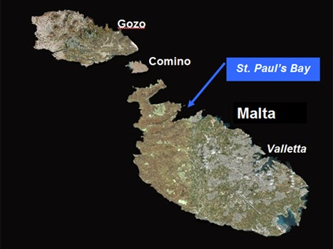The Sacred Tourist : Holy Sites of Biblical Proportions: St. Paul's Bay ...