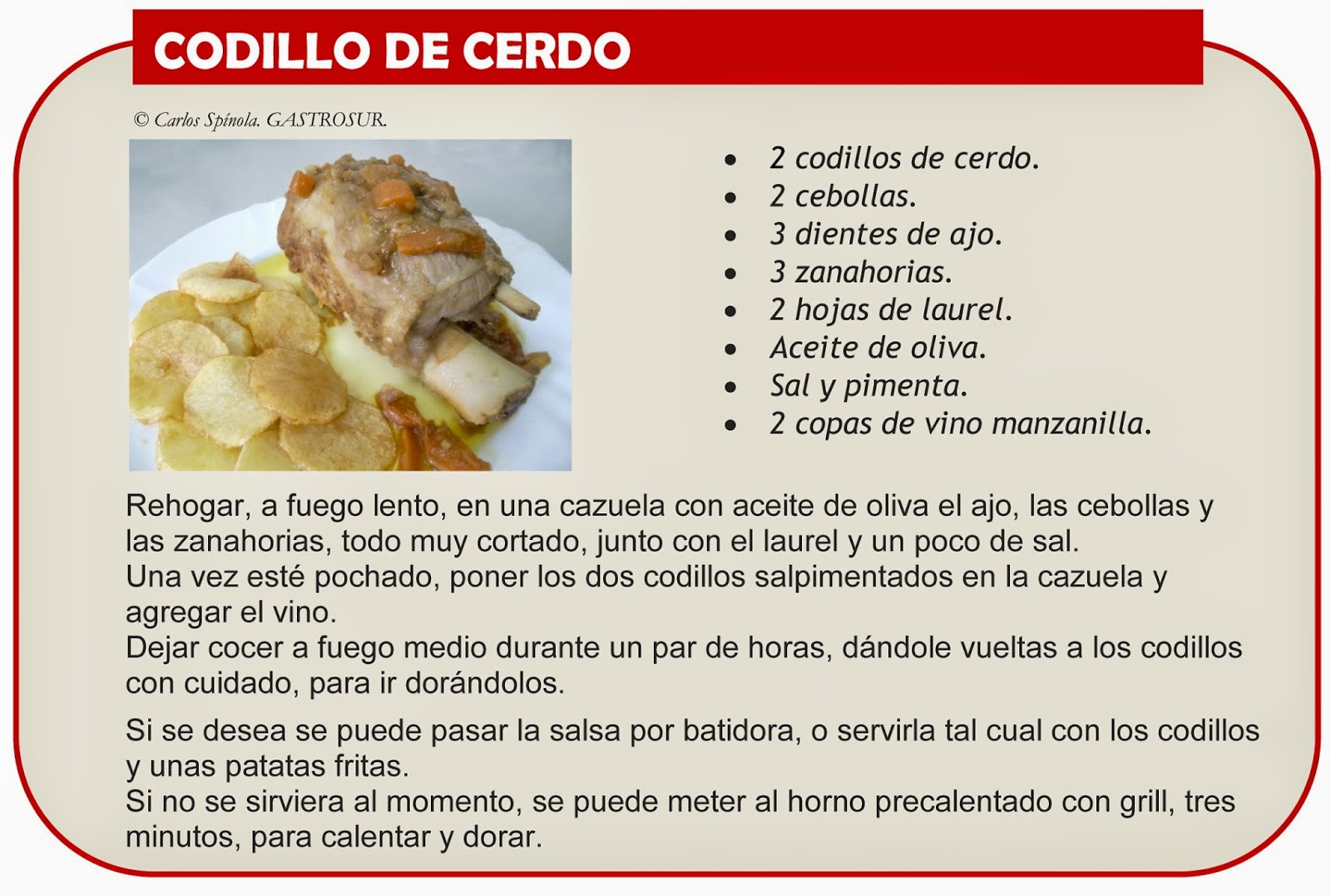 GASTROSUR. : RECETAS DE COCINA GADITANA