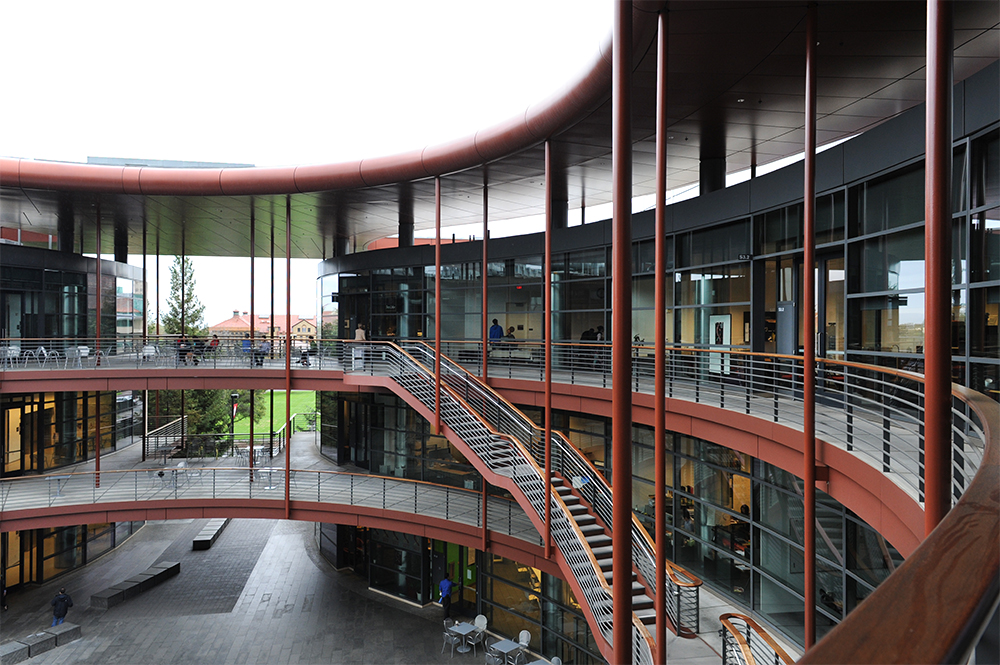 Wagon Wheel: Bio-X, Norman Foster, Stanford Campus