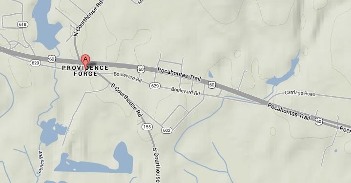 New Kent County History: A 1940 Census Map of Providence Forge