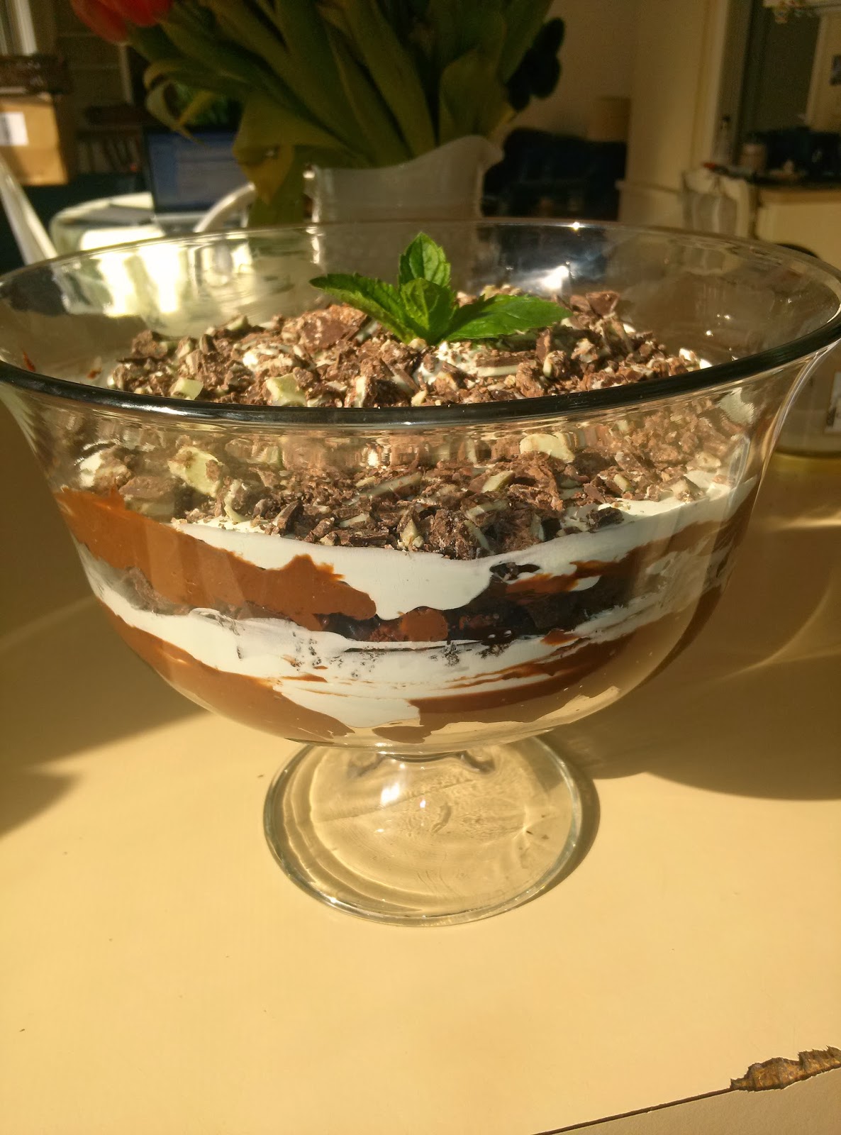 My Outside Voice: Recipe of the Week - Chocolate Mint Trifle - St ...