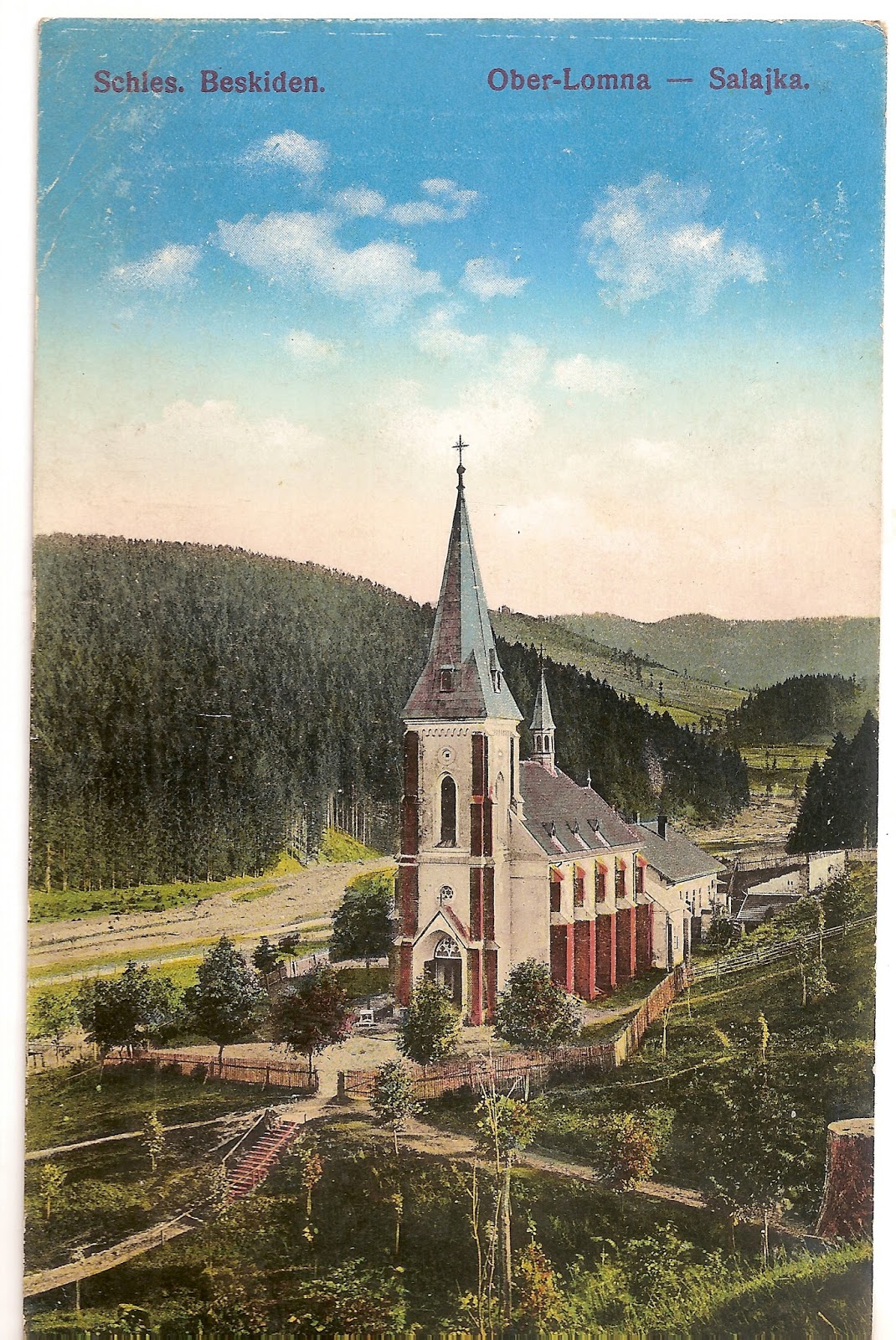 Salajka, historie stavby kostela - Pojmenování Salajka bývá často