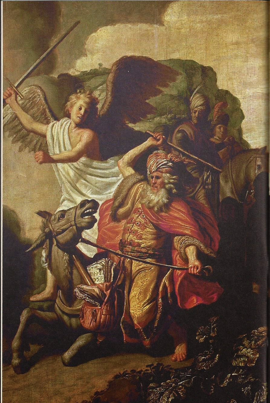 Aparicion del angel a Balaam