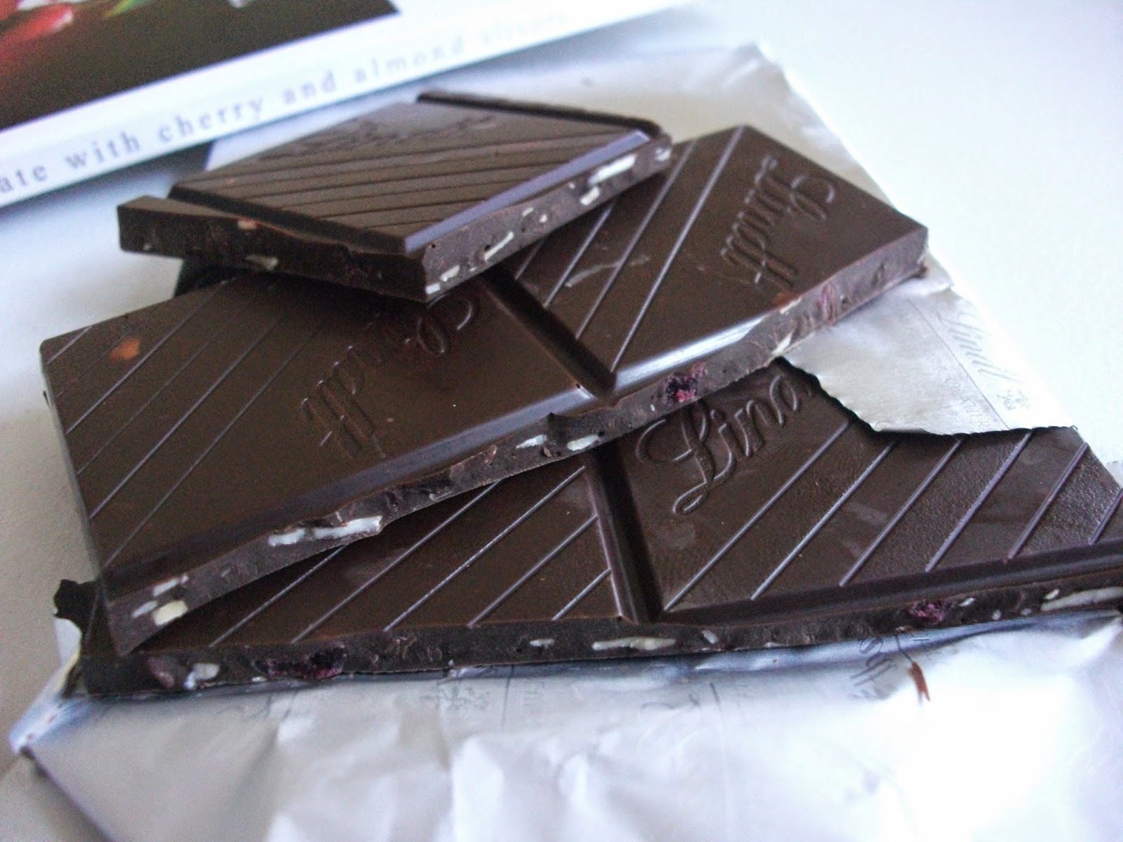 Lindt Excellence Cherry Intense Dark Review