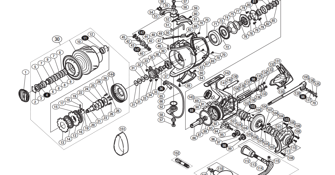 shimano stella sw 20000PG 2013 models schematics | most complete ...